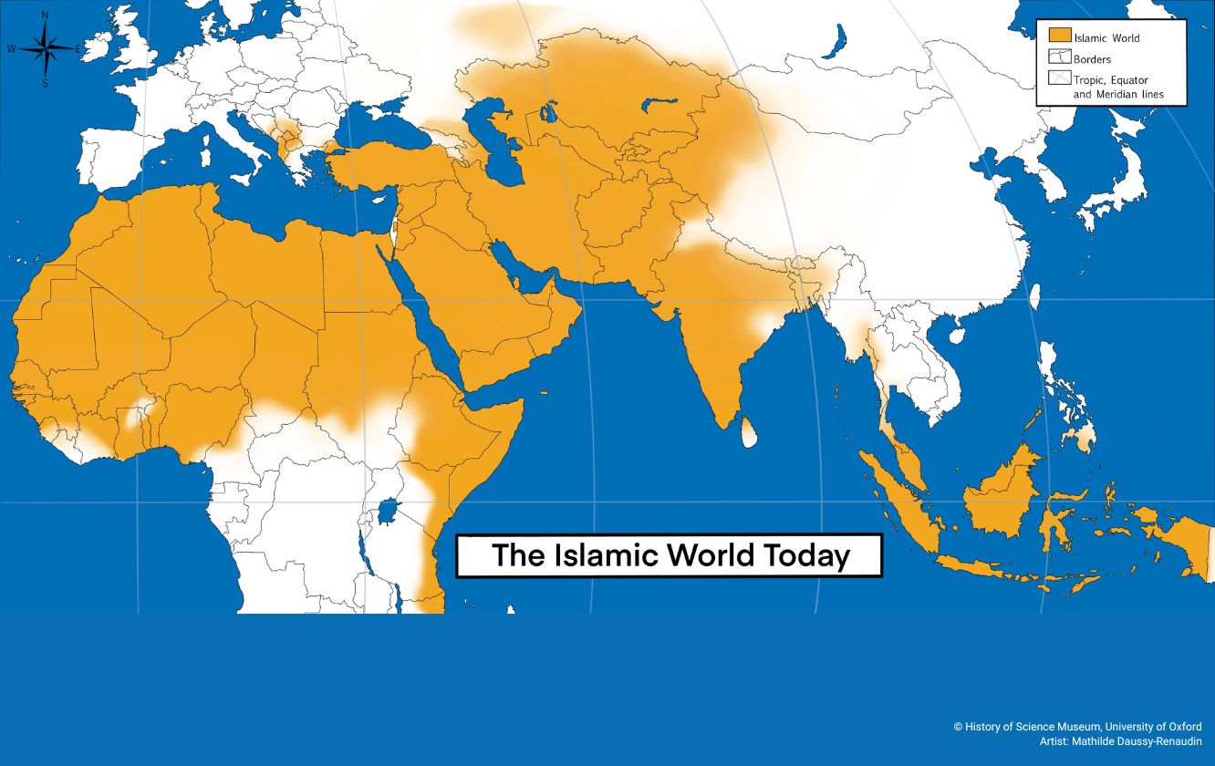 Ancient Islamic World Map