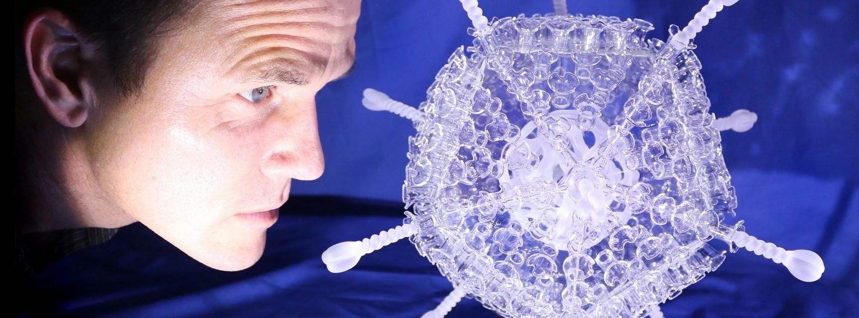 Oxford-AstraZeneca COVID vaccine sculpture Luke Jerram | History of ...